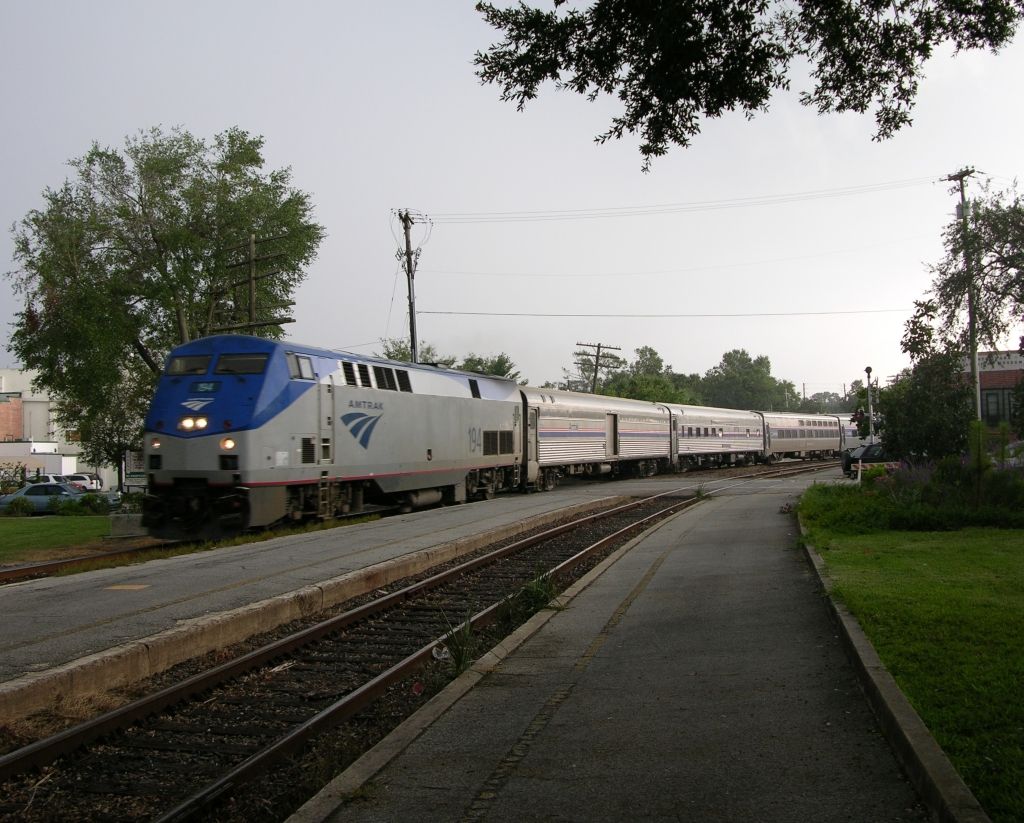 Northbound Amtrak